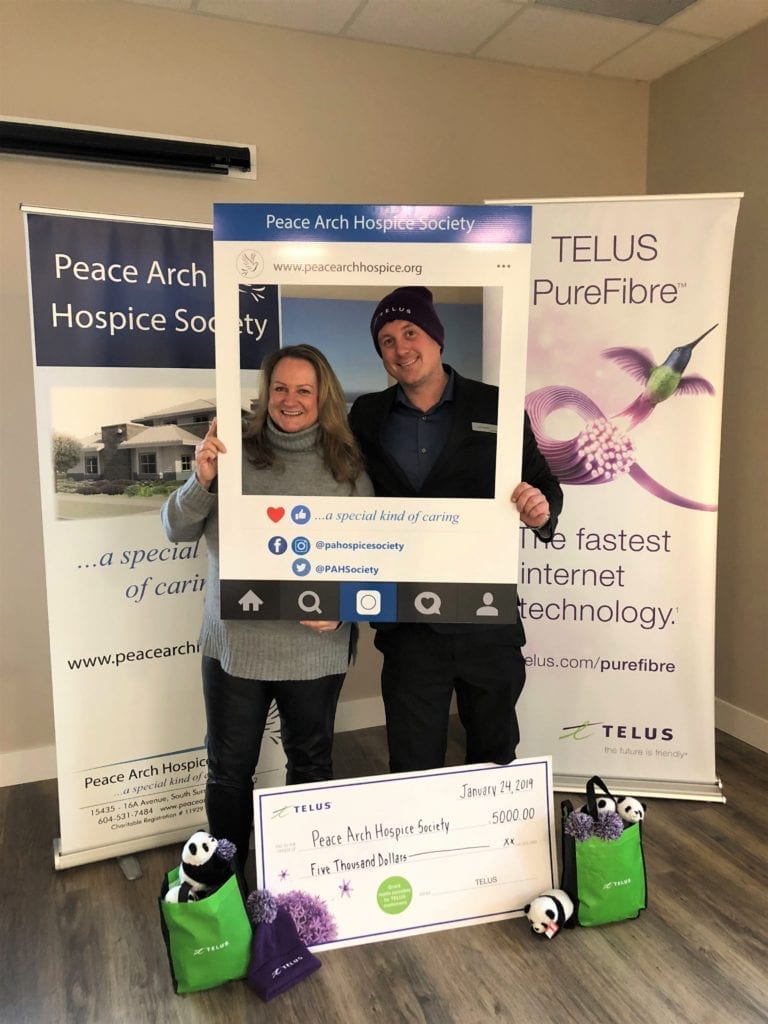 Telus Campaign in White Rock Archives - Peace Arch Hospice Society